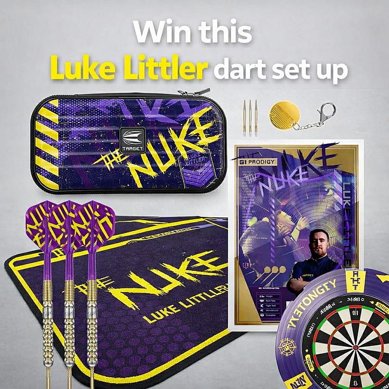 Luke Littler Darts Set | Speed Competitions