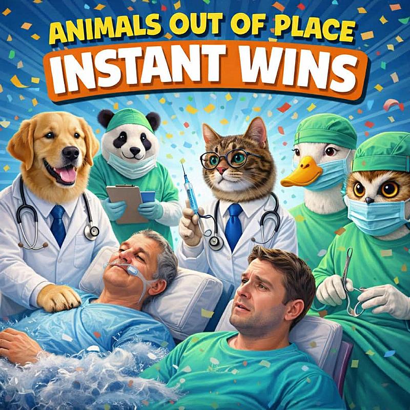 Competition Animals-out-of-place-ps2500-end-prize-3013 | Speed Competitions